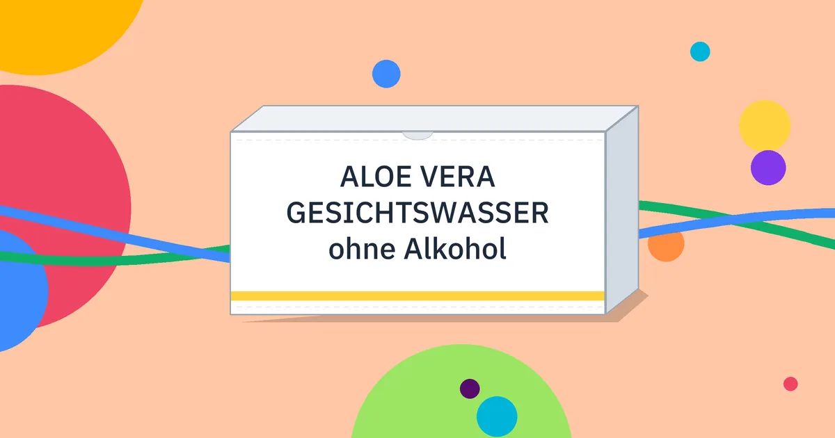 Symbolbild: Packung mit der Aufschrift ALOE VERA GESICHTSWASSER ohne Alkohol (PZN 03241804) – Verfügbarkeit und Bezug in Apotheken in Frankfurt am Main