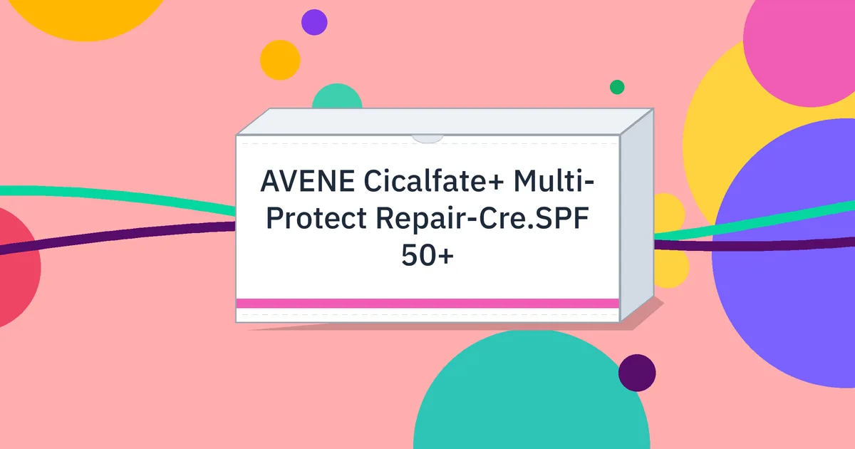 Symbolbild: Packung mit der Aufschrift AVENE Cicalfate+ Multi-Protect Repair-Cre.SPF 50+ (PZN 19994167) – Verfügbarkeit und Bezug in Apotheken in Frankfurt am Main