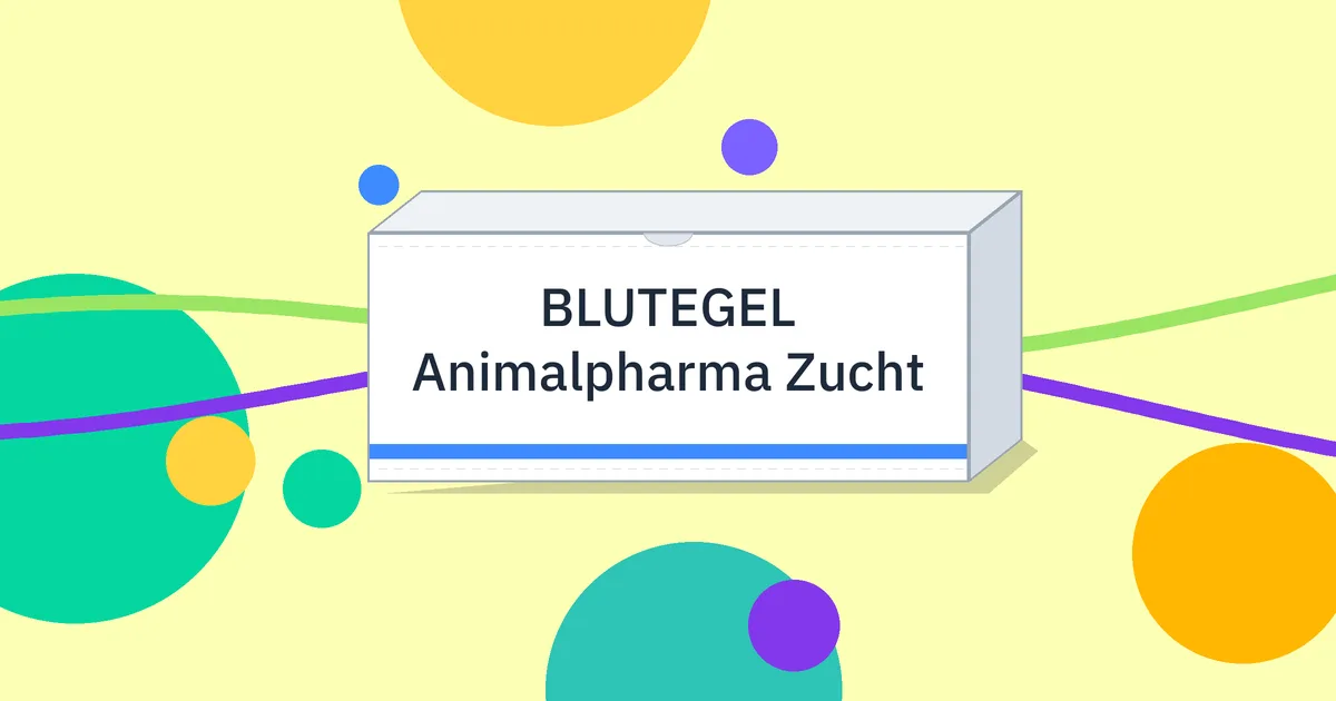 Symbolbild: Packung mit der Aufschrift BLUTEGEL Animalpharma Zucht (PZN 19991430) – Verfügbarkeit und Bezug in Apotheken in Frankfurt am Main