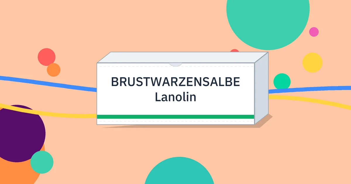 Symbolbild: Packung mit der Aufschrift BRUSTWARZENSALBE Lanolin (PZN 00541724) – Verfügbarkeit und Bezug in Apotheken in Frankfurt am Main