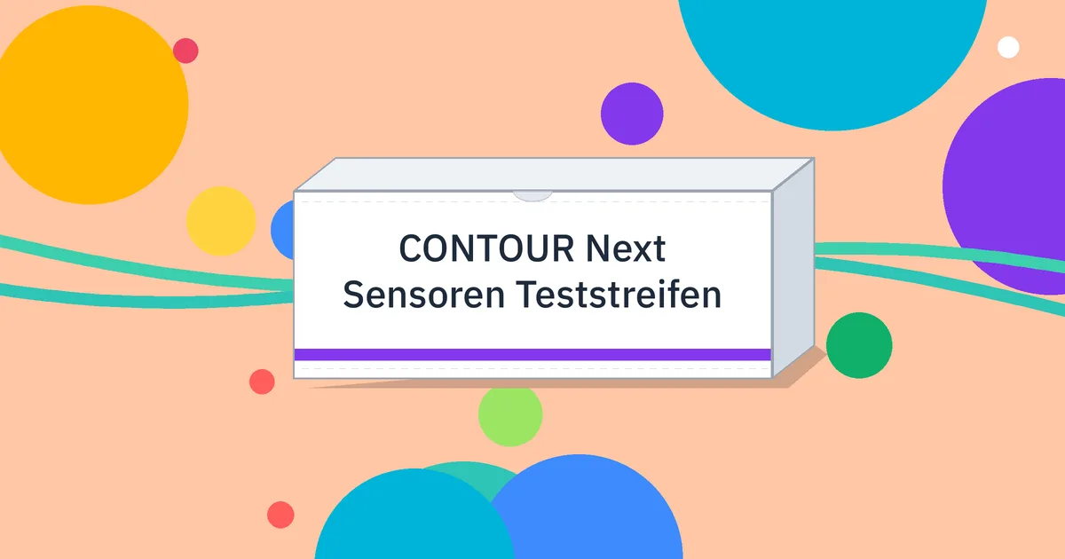 Symbolbild: Packung mit der Aufschrift CONTOUR Next Sensoren Teststreifen (PZN 07122634) – Verfügbarkeit und Bezug in Apotheken in Frankfurt am Main