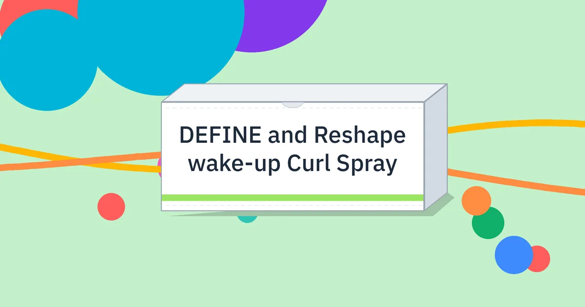 Symbolbild: Packung mit der Aufschrift DEFINE and Reshape wake-up Curl Spray (PZN 18108198) – Verfügbarkeit und Bezug in Apotheken in Frankfurt am Main