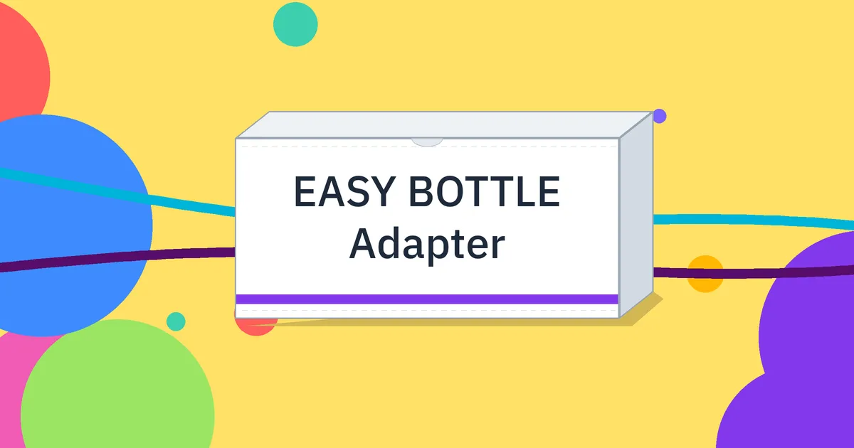 Symbolbild: Packung mit der Aufschrift EASY BOTTLE Adapter (PZN 09745687) – Verfügbarkeit und Bezug in Apotheken in Frankfurt am Main