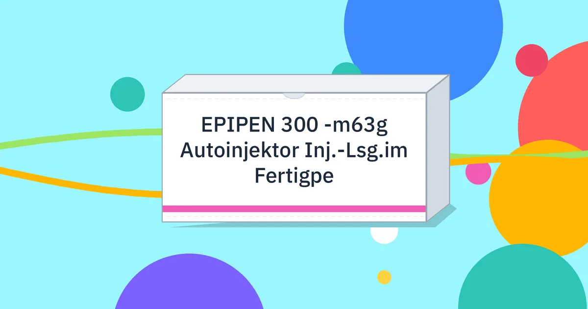 Symbolbild: Packung mit der Aufschrift EPIPEN 300 -m63g Autoinjektor Inj.-Lsg.im Fertigpe (PZN 18070171) – Verfügbarkeit und Bezug in Apotheken in Frankfurt am Main
