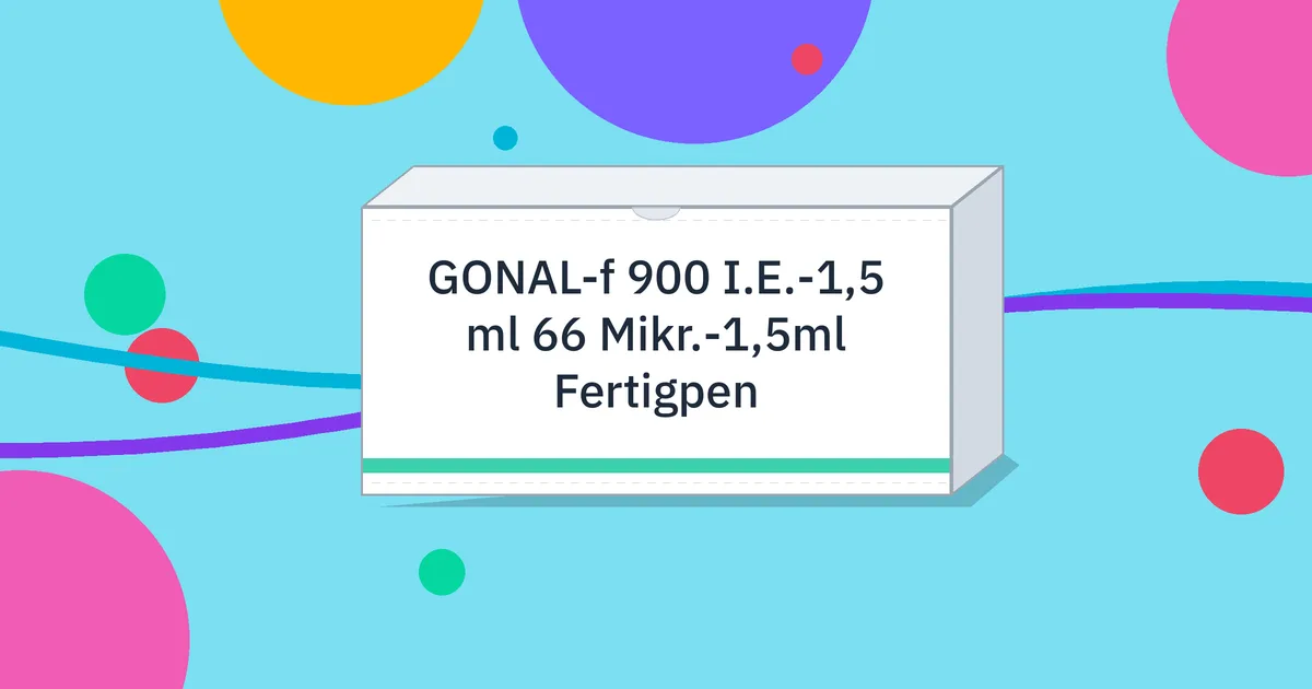 Symbolbild: Packung mit der Aufschrift GONAL-f 900 I.E.-1,5 ml 66 Mikr.-1,5ml Fertigpen (PZN 09646809) – Verfügbarkeit und Bezug in Apotheken in Frankfurt am Main