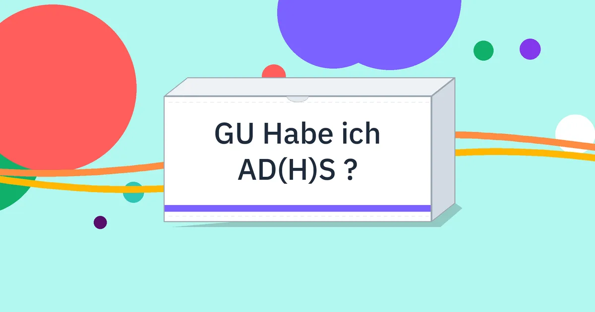 Symbolbild: Packung mit der Aufschrift GU Habe ich AD(H)S ? (PZN 18909490) – Verfügbarkeit und Bezug in Apotheken in Frankfurt am Main