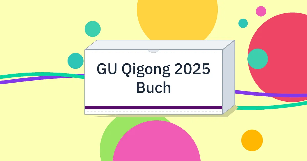 Symbolbild: Packung mit der Aufschrift GU Qigong 2025 Buch (PZN 19850497) – Verfügbarkeit und Bezug in Apotheken in Frankfurt am Main