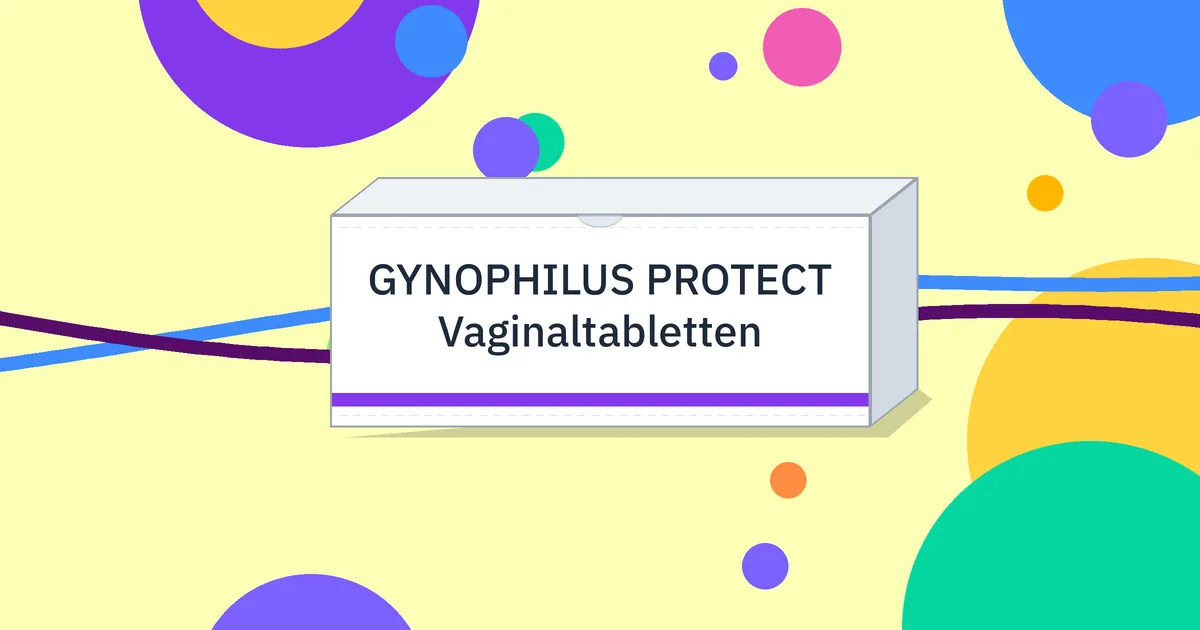 Symbolbild: Packung mit der Aufschrift GYNOPHILUS PROTECT Vaginaltabletten (PZN 17583081) – Verfügbarkeit und Bezug in Apotheken in Frankfurt am Main