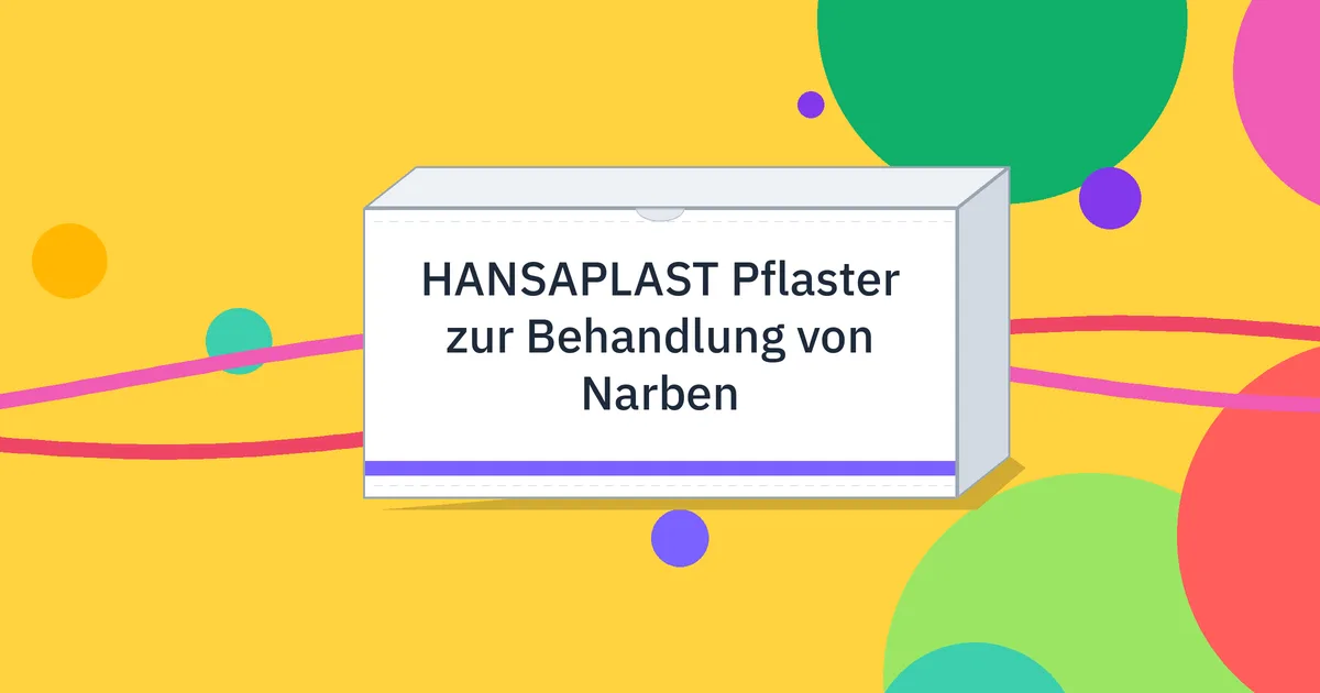 Symbolbild: Packung mit der Aufschrift HANSAPLAST Pflaster zur Behandlung von Narben (PZN 15816865) – Verfügbarkeit und Bezug in Apotheken in Frankfurt am Main