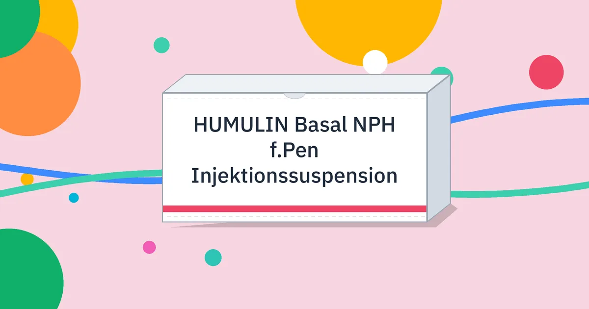 Symbolbild: Packung mit der Aufschrift HUMULIN Basal NPH f.Pen Injektionssuspension (PZN 05917157) – Verfügbarkeit und Bezug in Apotheken in Frankfurt am Main