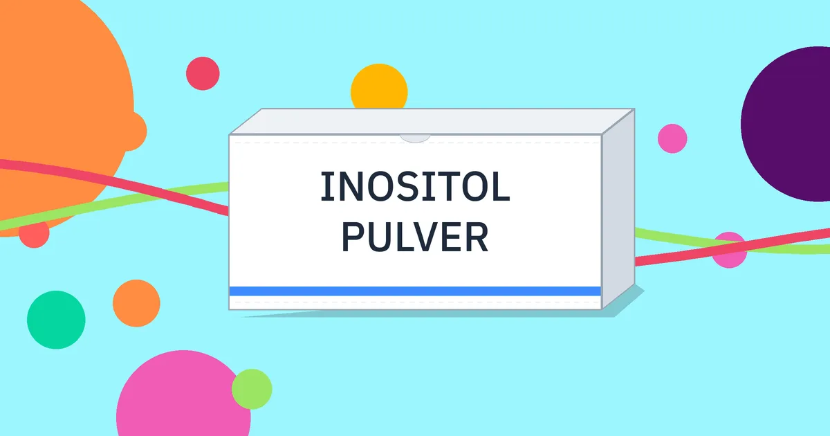 Symbolbild: Packung mit der Aufschrift INOSITOL PULVER (PZN 19059409) – Verfügbarkeit und Bezug in Apotheken in Frankfurt am Main