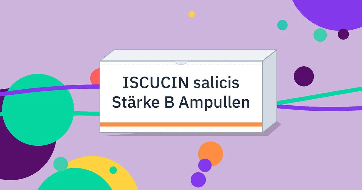 Symbolbild: Packung mit der Aufschrift ISCUCIN salicis Stärke B Ampullen (PZN 03083506) – Verfügbarkeit und Bezug in Apotheken in Frankfurt am Main