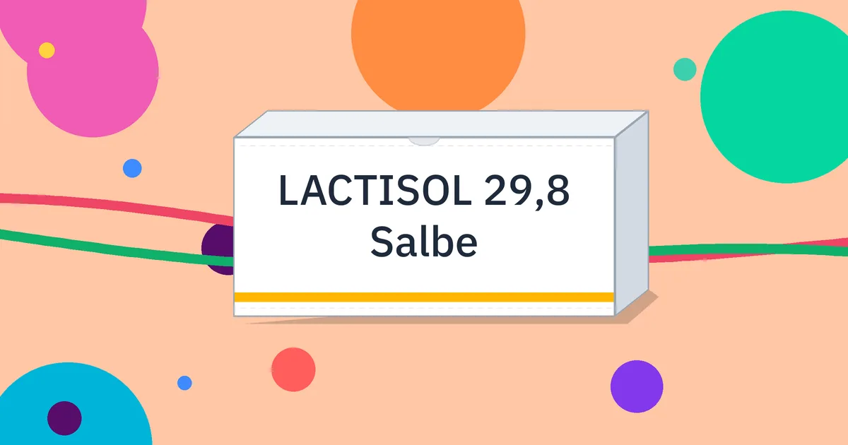 Symbolbild: Packung mit der Aufschrift LACTISOL 29,8 Salbe (PZN 05027268) – Verfügbarkeit und Bezug in Apotheken in Frankfurt am Main