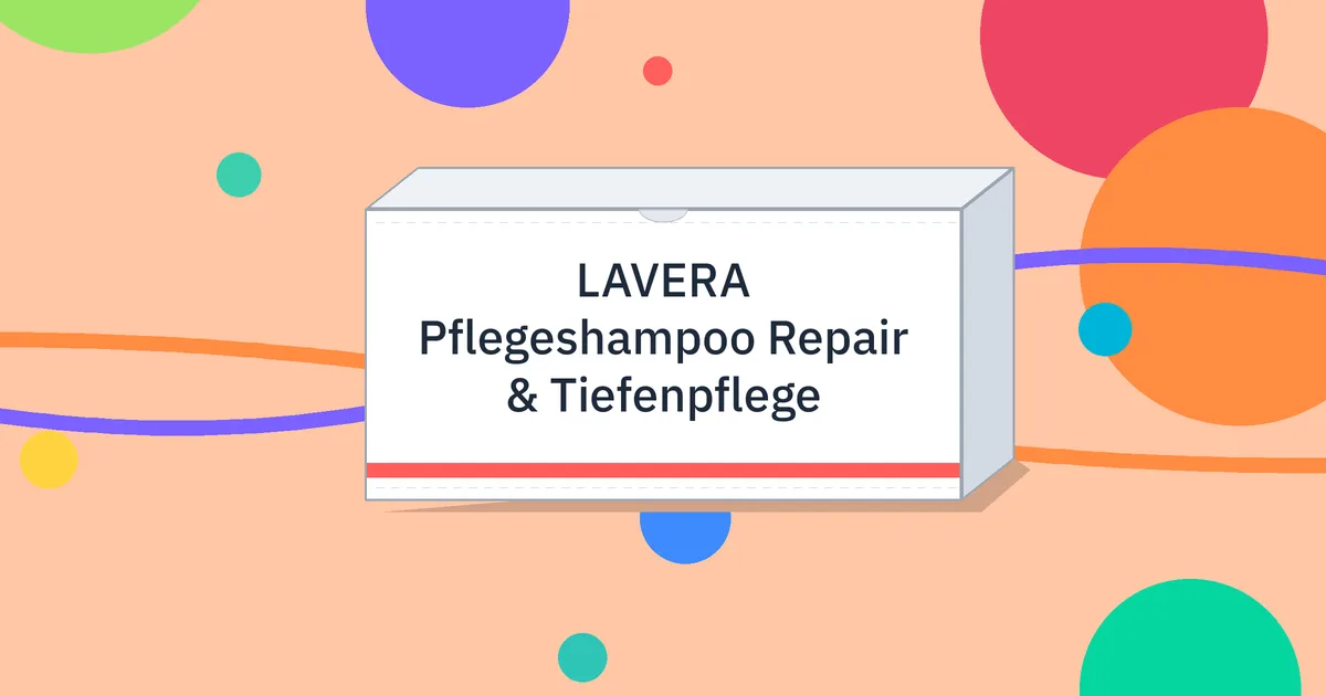Symbolbild: Packung mit der Aufschrift LAVERA Pflegeshampoo Repair & Tiefenpflege (PZN 18163151) – Verfügbarkeit und Bezug in Apotheken in Frankfurt am Main