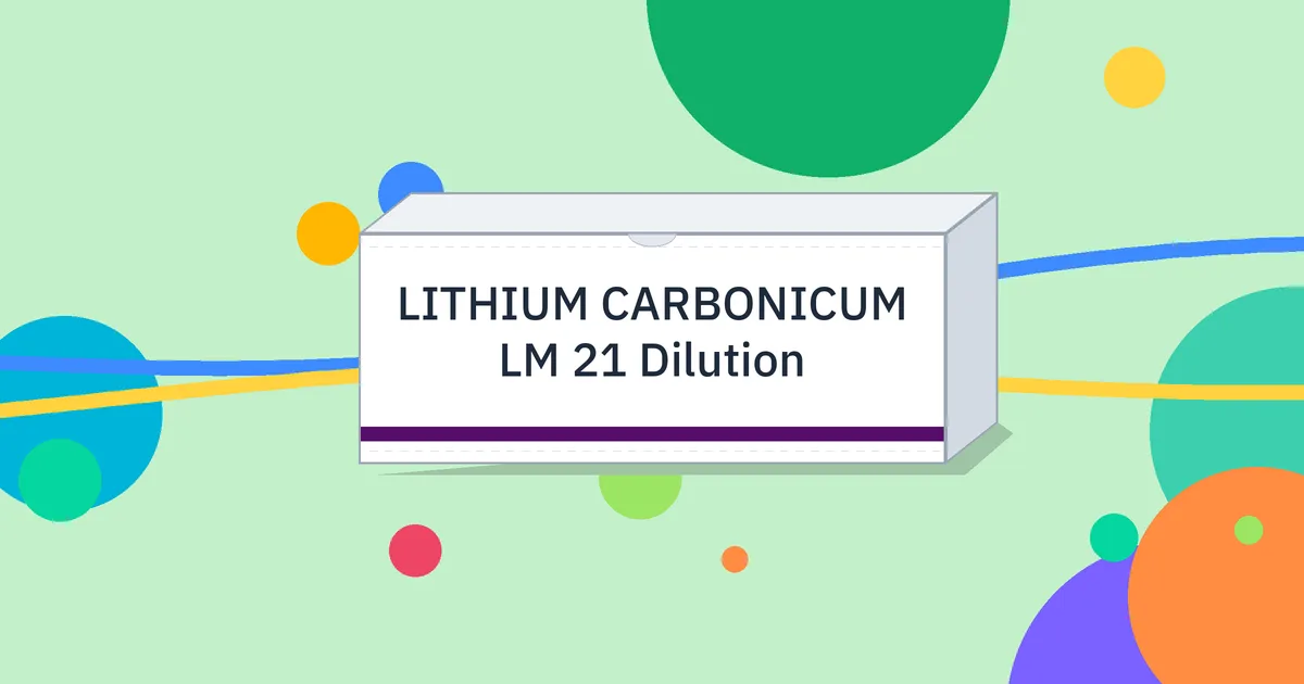 Symbolbild: Packung mit der Aufschrift LITHIUM CARBONICUM LM 21 Dilution (PZN 12931643) – Verfügbarkeit und Bezug in Apotheken in Frankfurt am Main