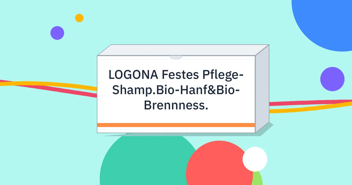 Symbolbild: Packung mit der Aufschrift LOGONA Festes Pflege-Shamp.Bio-Hanf&Bio-Brennness. (PZN 16485726) – Verfügbarkeit und Bezug in Apotheken in Frankfurt am Main