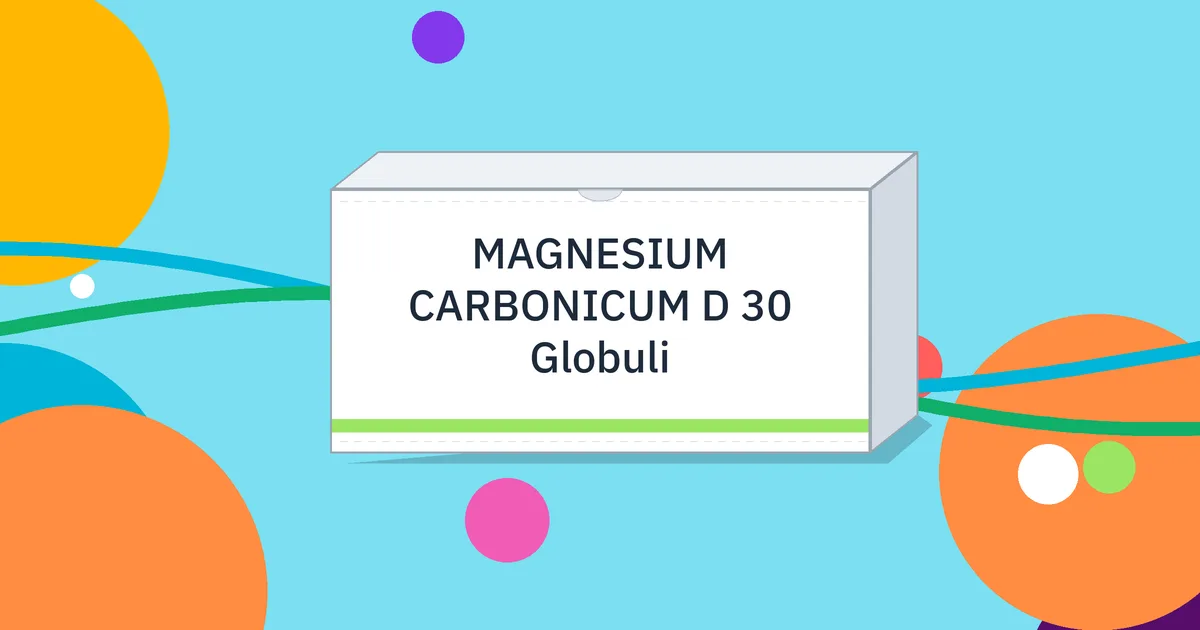 Symbolbild: Packung mit der Aufschrift MAGNESIUM CARBONICUM D 30 Globuli (PZN 02926701) – Verfügbarkeit und Bezug in Apotheken in Frankfurt am Main