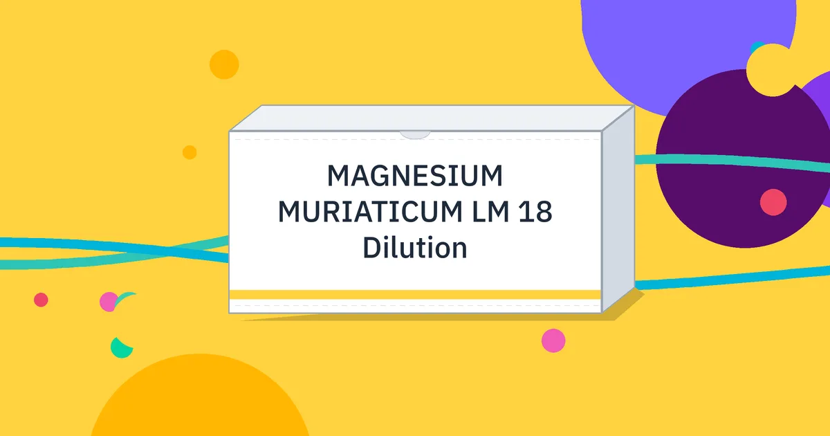 Symbolbild: Packung mit der Aufschrift MAGNESIUM MURIATICUM LM 18 Dilution (PZN 07540969) – Verfügbarkeit und Bezug in Apotheken in Frankfurt am Main