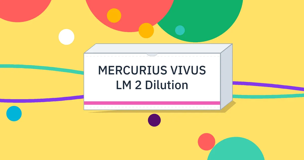 Symbolbild: Packung mit der Aufschrift MERCURIUS VIVUS LM 2 Dilution (PZN 12954874) – Verfügbarkeit und Bezug in Apotheken in Frankfurt am Main