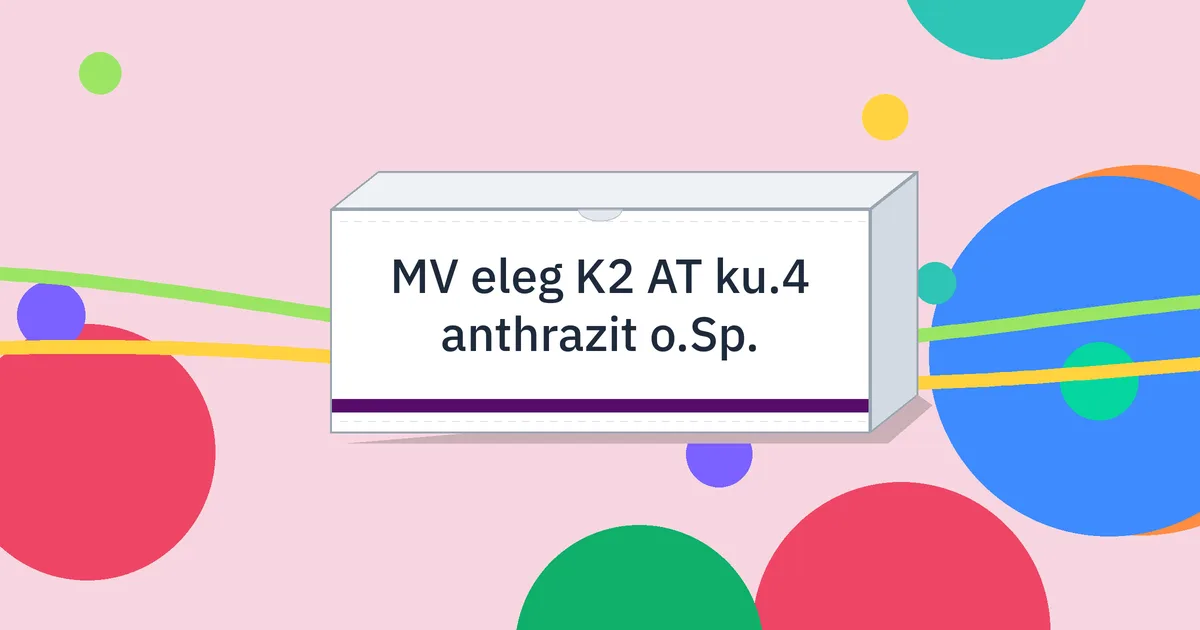 Symbolbild: Packung mit der Aufschrift MV eleg K2 AT ku.4 anthrazit o.Sp. (PZN 00642922) – Verfügbarkeit und Bezug in Apotheken in Frankfurt am Main
