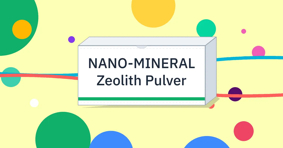 Symbolbild: Packung mit der Aufschrift NANO-MINERAL Zeolith Pulver (PZN 16686577) – Verfügbarkeit und Bezug in Apotheken in Frankfurt am Main