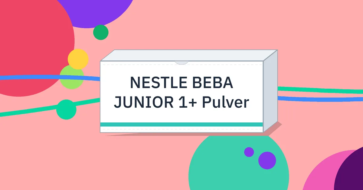 Symbolbild: Packung mit der Aufschrift NESTLE BEBA JUNIOR 1+ Pulver (PZN 16140312) – Verfügbarkeit und Bezug in Apotheken in Frankfurt am Main
