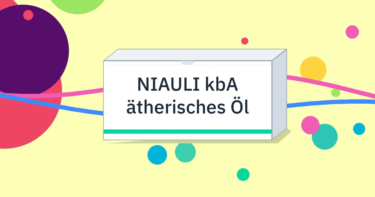 Symbolbild: Packung mit der Aufschrift NIAULI kbA ätherisches Öl (PZN 00721225) – Verfügbarkeit und Bezug in Apotheken in Frankfurt am Main