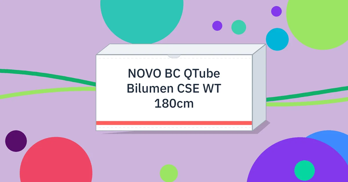 Symbolbild: Packung mit der Aufschrift NOVO BC QTube Bilumen CSE WT 180cm (PZN 18471562) – Verfügbarkeit und Bezug in Apotheken in Frankfurt am Main