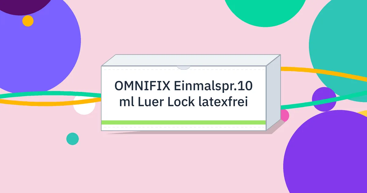 Symbolbild: Packung mit der Aufschrift OMNIFIX Einmalspr.10 ml Luer Lock latexfrei (PZN 18322247) – Verfügbarkeit und Bezug in Apotheken in Frankfurt am Main