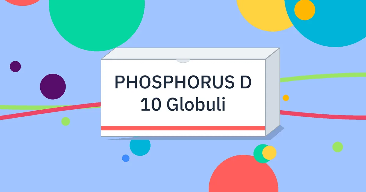 Symbolbild: Packung mit der Aufschrift PHOSPHORUS D 10 Globuli (PZN 02928999) – Verfügbarkeit und Bezug in Apotheken in Frankfurt am Main