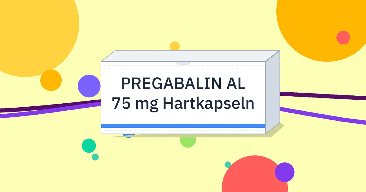 Symbolbild: Packung mit der Aufschrift PREGABALIN AL 75 mg Hartkapseln (PZN 10791764) – Verfügbarkeit und Bezug in Apotheken in Frankfurt am Main