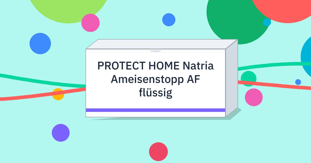 Symbolbild: Packung mit der Aufschrift PROTECT HOME Natria Ameisenstopp AF flüssig (PZN 14355818) – Verfügbarkeit und Bezug in Apotheken in Frankfurt am Main
