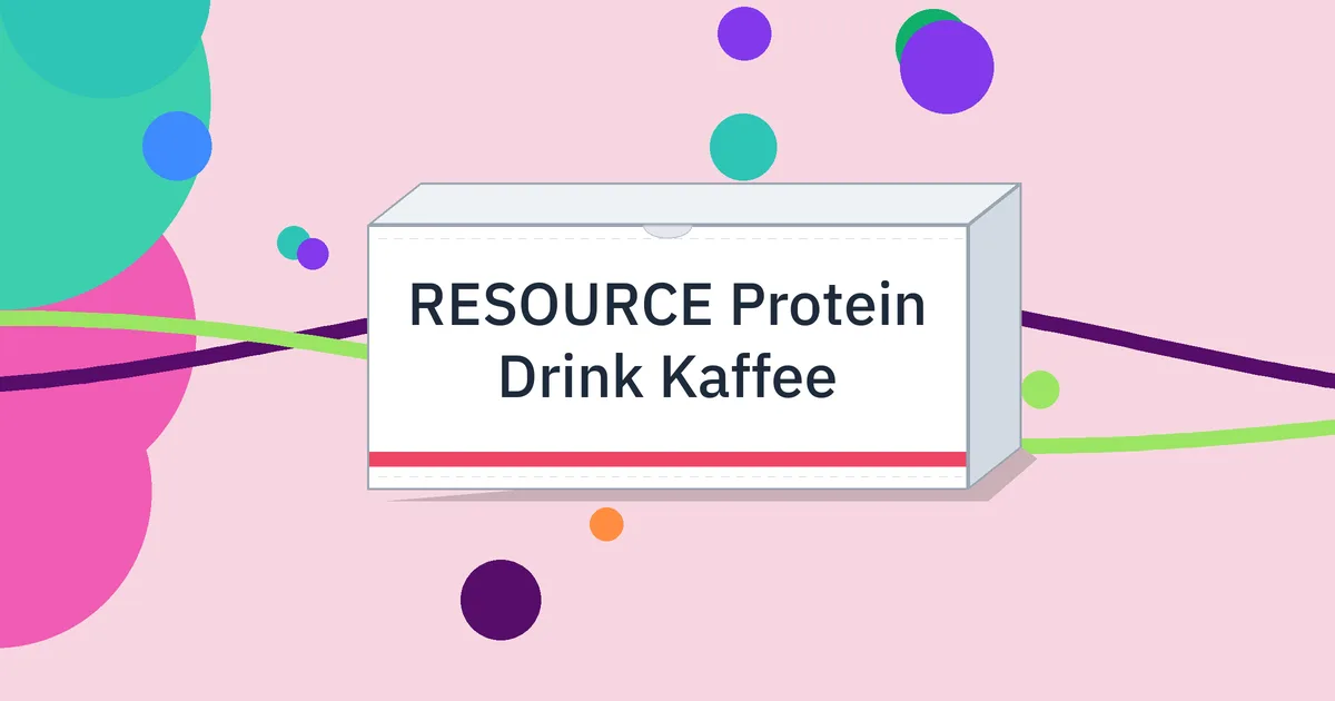 Symbolbild: Packung mit der Aufschrift RESOURCE Protein Drink Kaffee (PZN 00723974) – Verfügbarkeit und Bezug in Apotheken in Frankfurt am Main