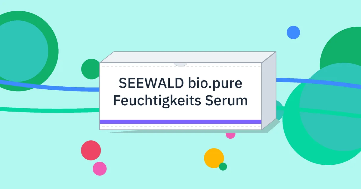 Symbolbild: Packung mit der Aufschrift SEEWALD bio.pure Feuchtigkeits Serum (PZN 18304551) – Verfügbarkeit und Bezug in Apotheken in Frankfurt am Main