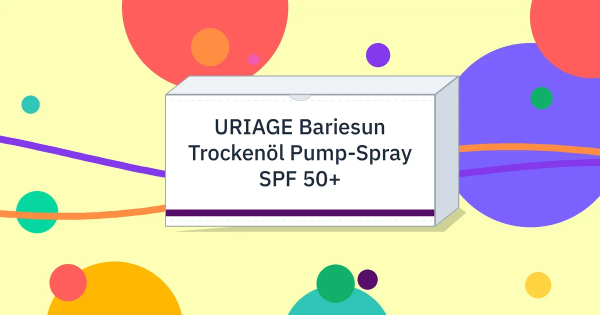 Symbolbild: Packung mit der Aufschrift URIAGE Bariesun Trockenöl Pump-Spray SPF 50+ (PZN 17182637) – Verfügbarkeit und Bezug in Apotheken in Frankfurt am Main