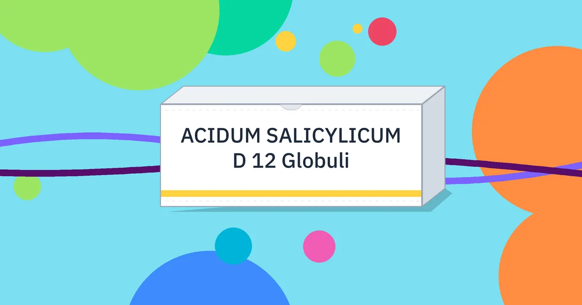 Symbolbild: Packung mit der Aufschrift ACIDUM SALICYLICUM D 12 Globuli (PZN 07157213) – Verfügbarkeit und Bezug in Apotheken in Frankfurt am Main
