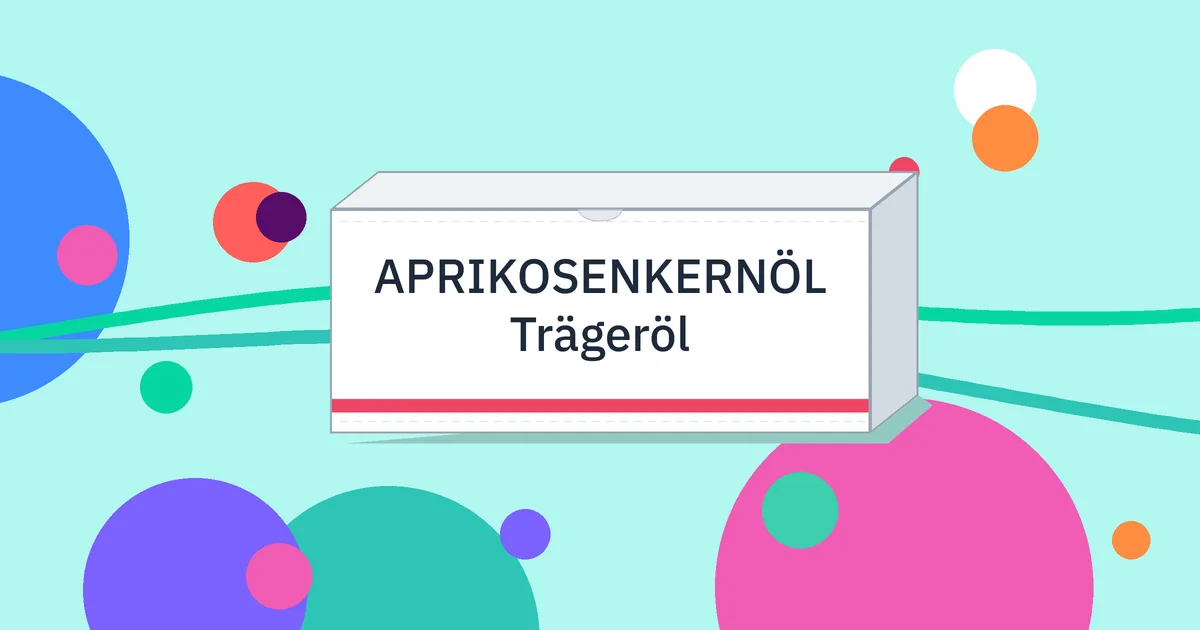 Symbolbild: Packung mit der Aufschrift APRIKOSENKERNÖL Trägeröl (PZN 17949582) – Verfügbarkeit und Bezug in Apotheken in Frankfurt am Main