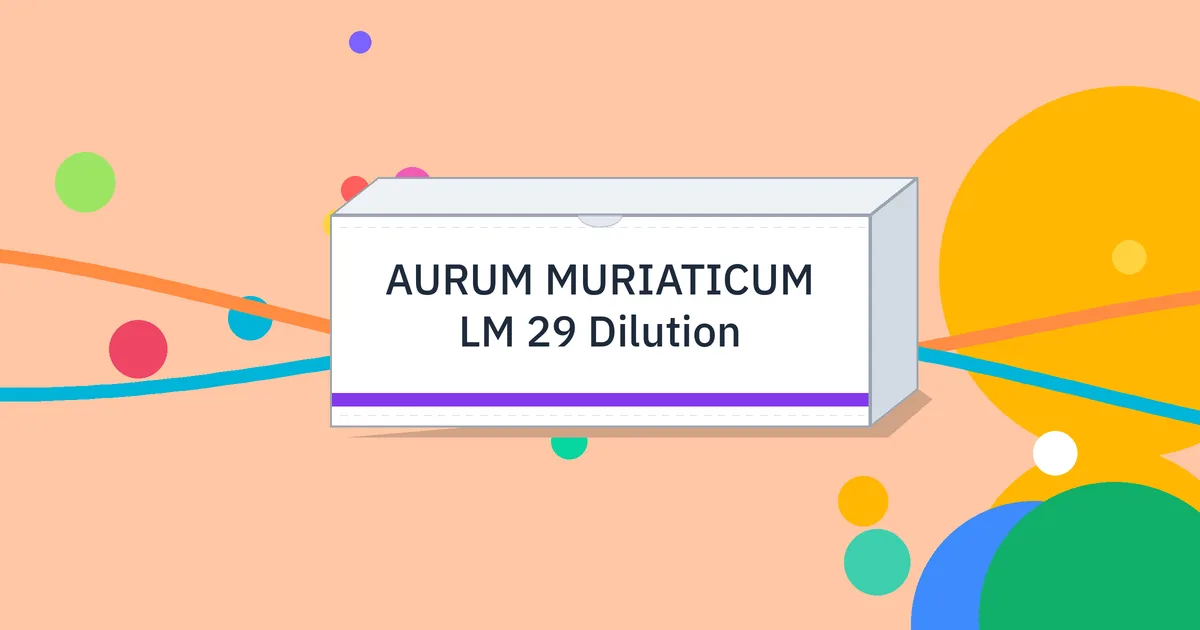 Symbolbild: Packung mit der Aufschrift AURUM MURIATICUM LM 29 Dilution (PZN 12785710) – Verfügbarkeit und Bezug in Apotheken in Frankfurt am Main