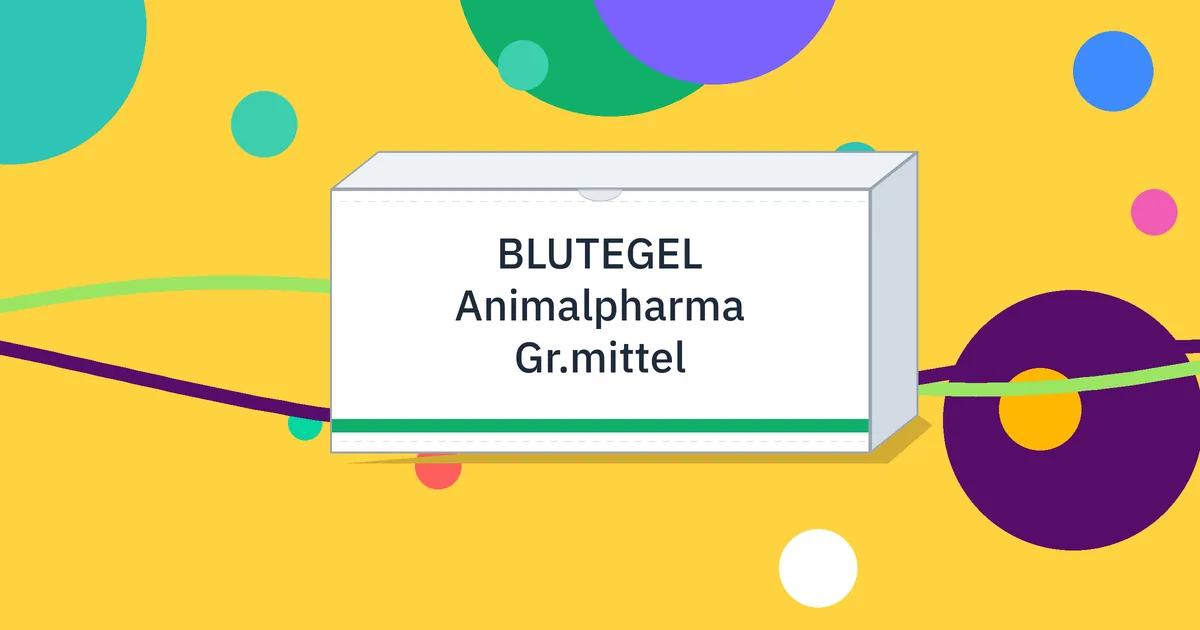 Symbolbild: Packung mit der Aufschrift BLUTEGEL Animalpharma Gr.mittel (PZN 19787586) – Verfügbarkeit und Bezug in Apotheken in Frankfurt am Main