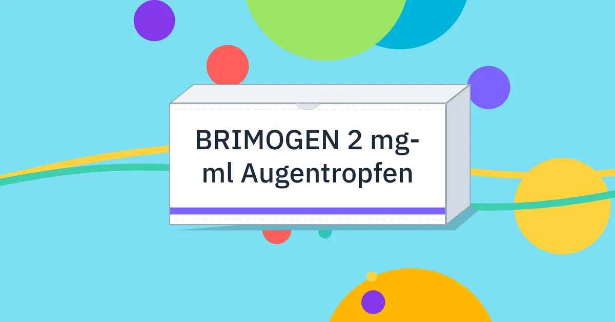 Symbolbild: Packung mit der Aufschrift BRIMOGEN 2 mg-ml Augentropfen (PZN 03798240) – Verfügbarkeit und Bezug in Apotheken in Frankfurt am Main