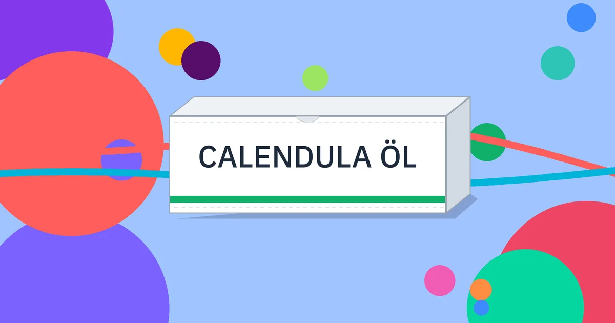Symbolbild: Packung mit der Aufschrift CALENDULA ÖL (PZN 01378692) – Verfügbarkeit und Bezug in Apotheken in Frankfurt am Main