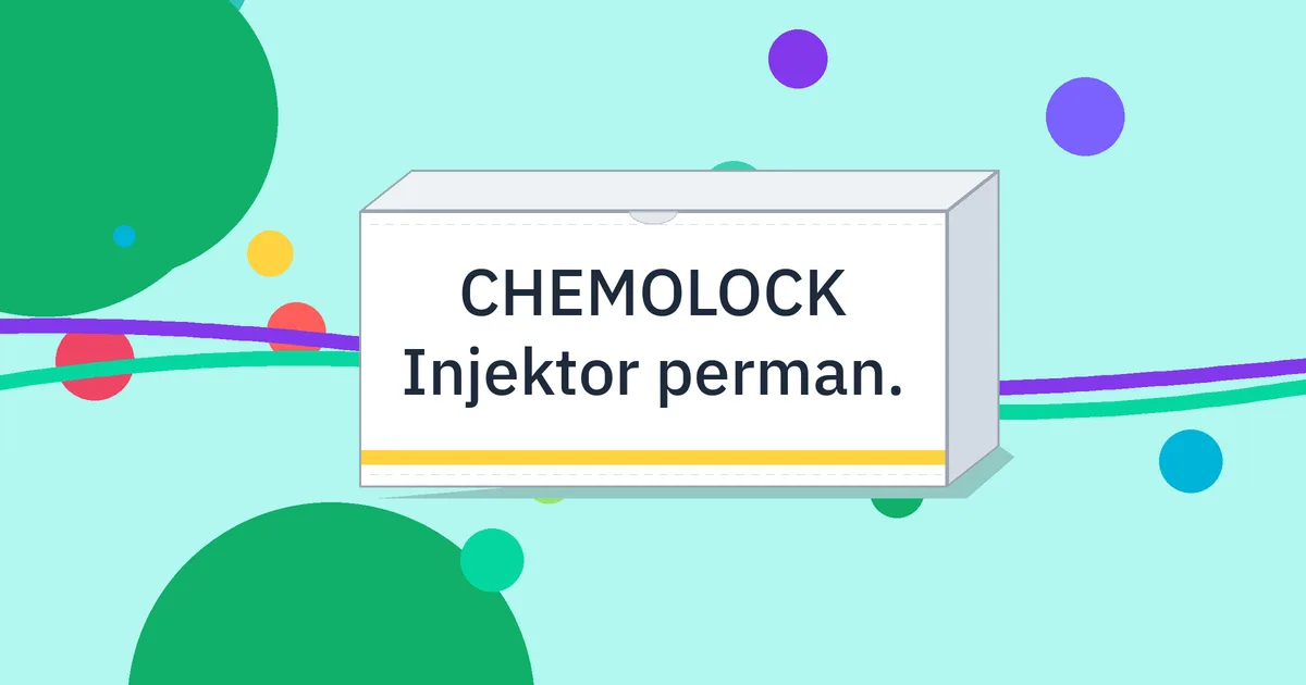 Symbolbild: Packung mit der Aufschrift CHEMOLOCK Injektor perman. (PZN 18499069) – Verfügbarkeit und Bezug in Apotheken in Frankfurt am Main