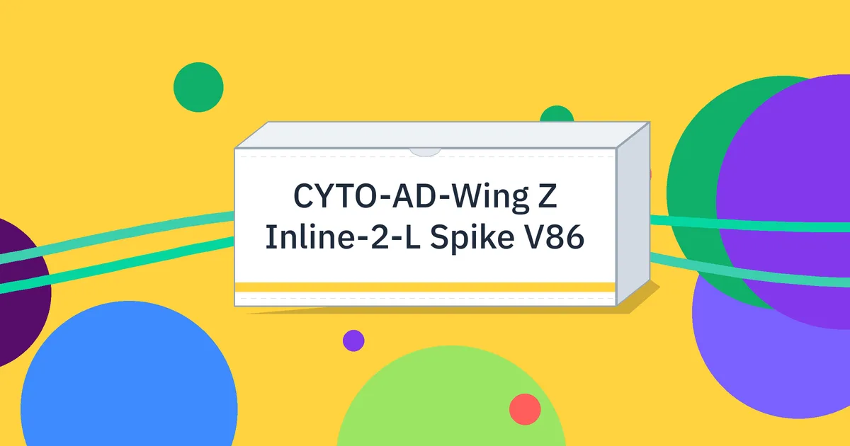 Symbolbild: Packung mit der Aufschrift CYTO-AD-Wing Z Inline-2-L Spike V86 (PZN 18066330) – Verfügbarkeit und Bezug in Apotheken in Frankfurt am Main