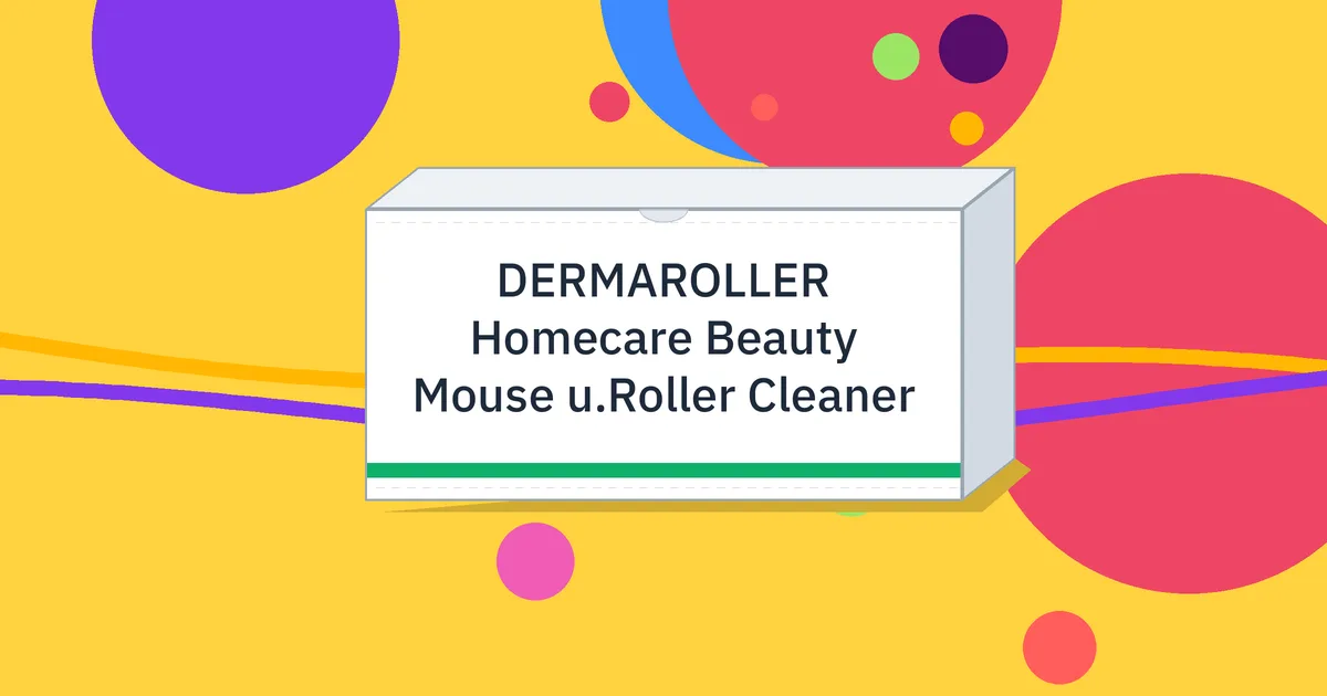 Symbolbild: Packung mit der Aufschrift DERMAROLLER Homecare Beauty Mouse u.Roller Cleaner (PZN 19170265) – Verfügbarkeit und Bezug in Apotheken in Frankfurt am Main