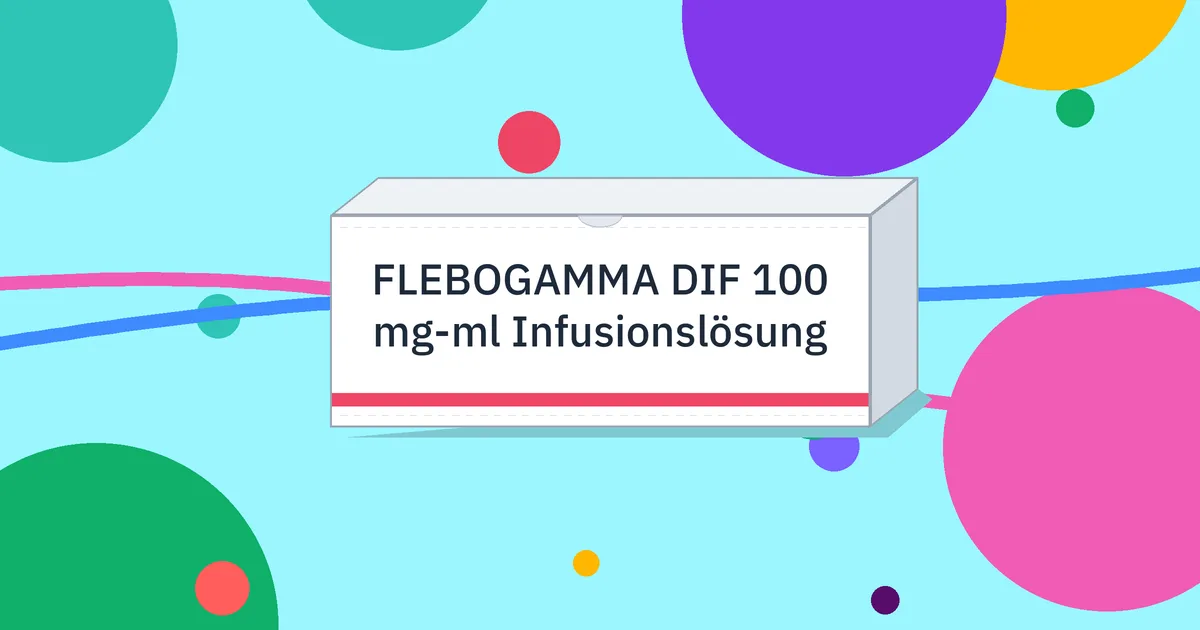 Symbolbild: Packung mit der Aufschrift FLEBOGAMMA DIF 100 mg-ml Infusionslösung (PZN 07580348) – Verfügbarkeit und Bezug in Apotheken in Frankfurt am Main