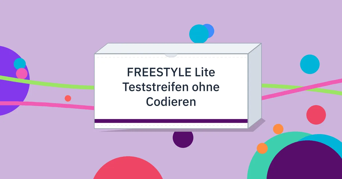 Symbolbild: Packung mit der Aufschrift FREESTYLE Lite Teststreifen ohne Codieren (PZN 12143331) – Verfügbarkeit und Bezug in Apotheken in Frankfurt am Main