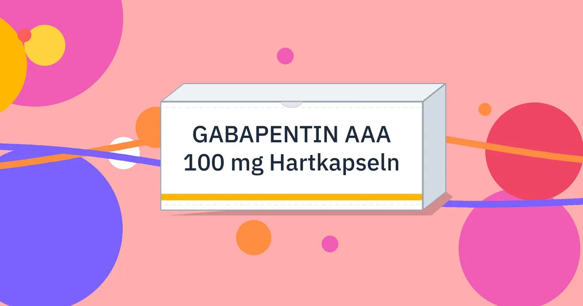 Symbolbild: Packung mit der Aufschrift GABAPENTIN AAA 100 mg Hartkapseln (PZN 00255415) – Verfügbarkeit und Bezug in Apotheken in Frankfurt am Main
