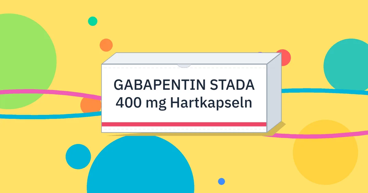 Symbolbild: Packung mit der Aufschrift GABAPENTIN STADA 400 mg Hartkapseln (PZN 00408310) – Verfügbarkeit und Bezug in Apotheken in Frankfurt am Main