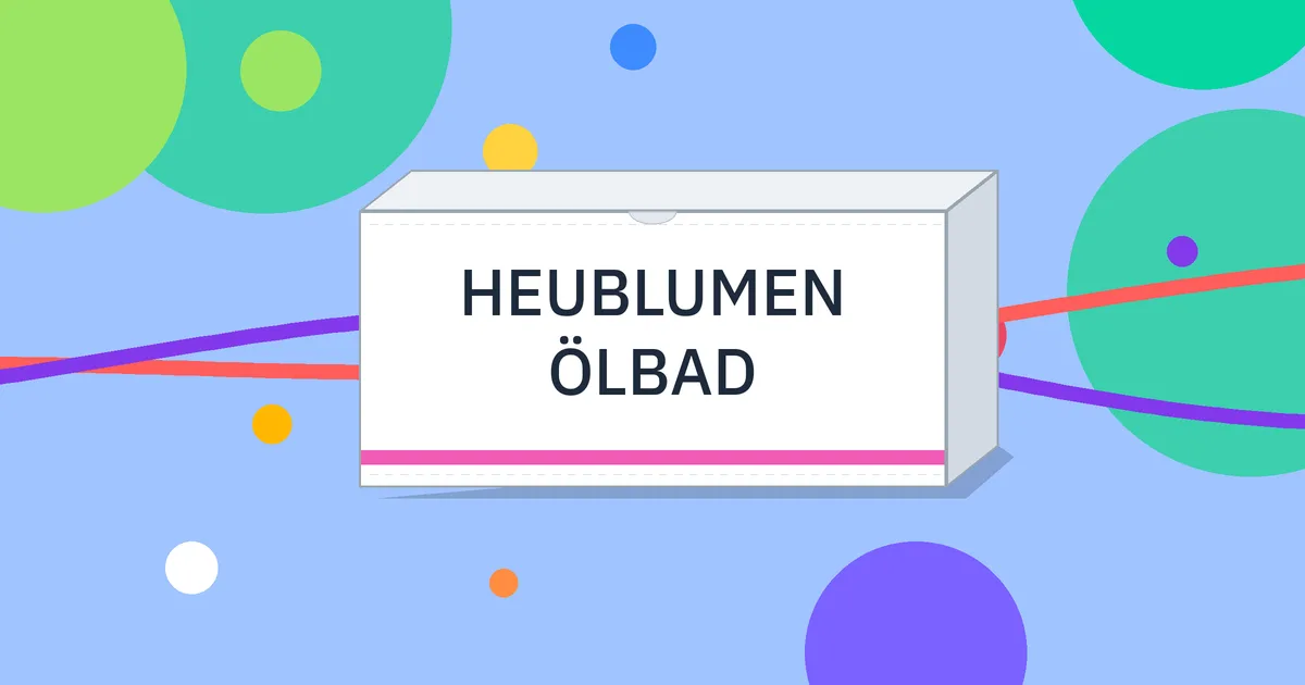 Symbolbild: Packung mit der Aufschrift HEUBLUMEN ÖLBAD (PZN 03457846) – Verfügbarkeit und Bezug in Apotheken in Frankfurt am Main