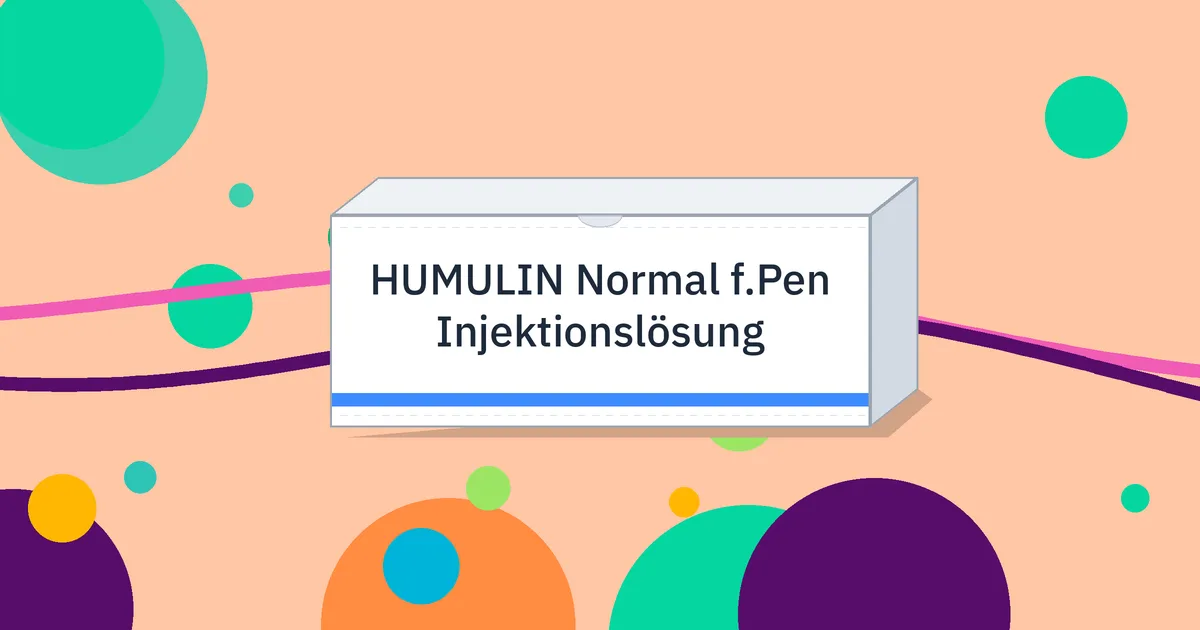 Symbolbild: Packung mit der Aufschrift HUMULIN Normal f.Pen Injektionslösung (PZN 00066789) – Verfügbarkeit und Bezug in Apotheken in Frankfurt am Main